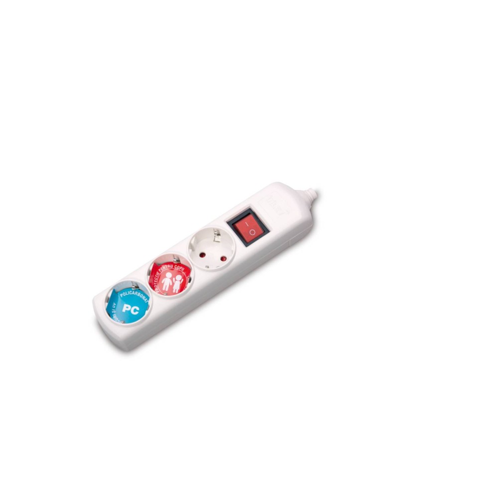 Grup 3 prize, alb, întrerupător, EL0037352